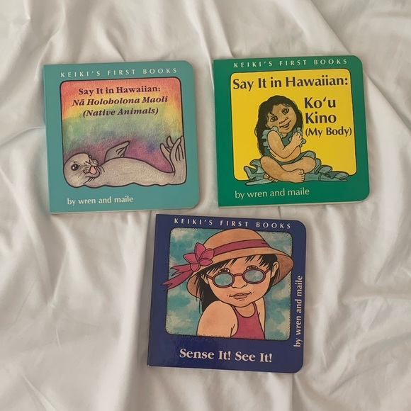 Vintage | Other | Hawaiian Vintage Keikis First Learning Language Hard ...